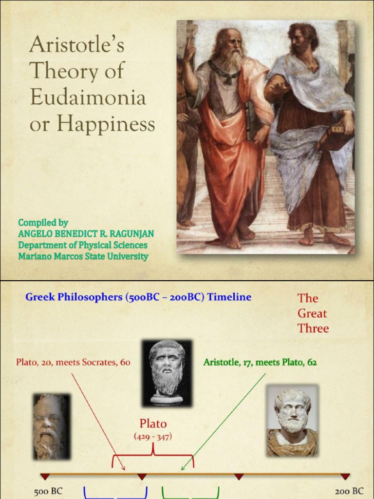Pres02 Eudaimonia | PDF | Happiness | Virtue