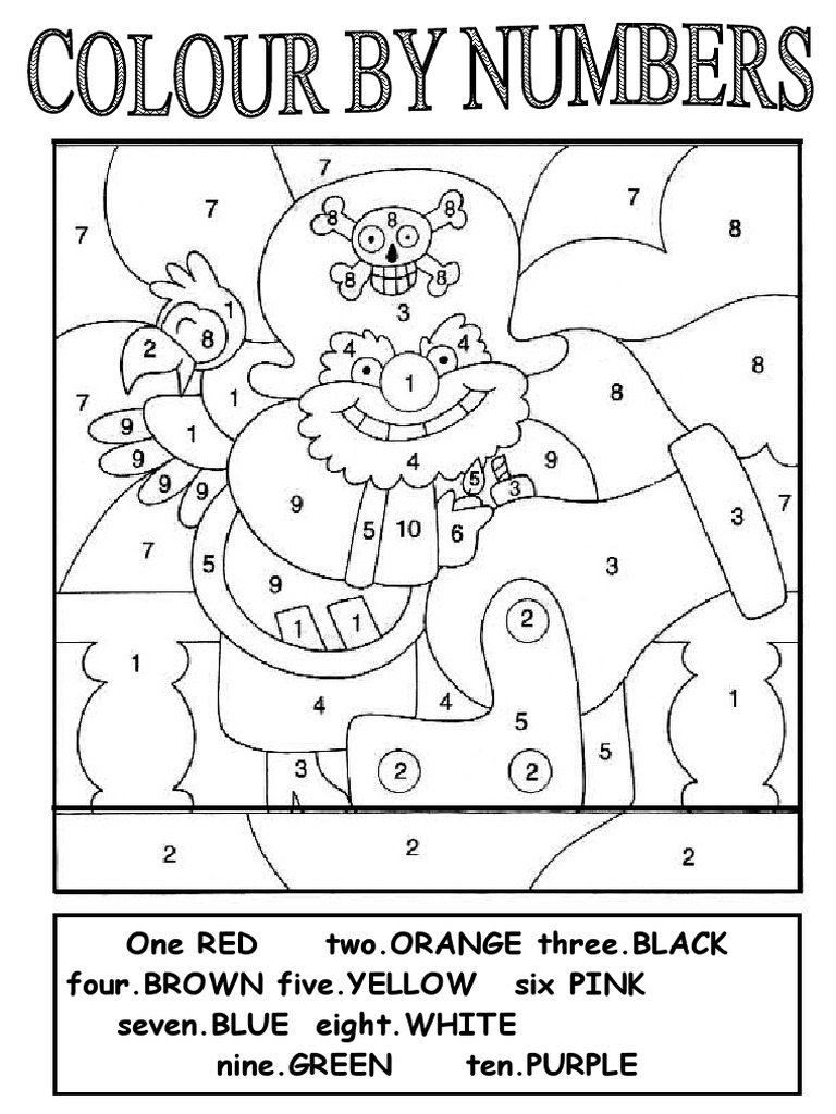 Colour by Numbers | PDF