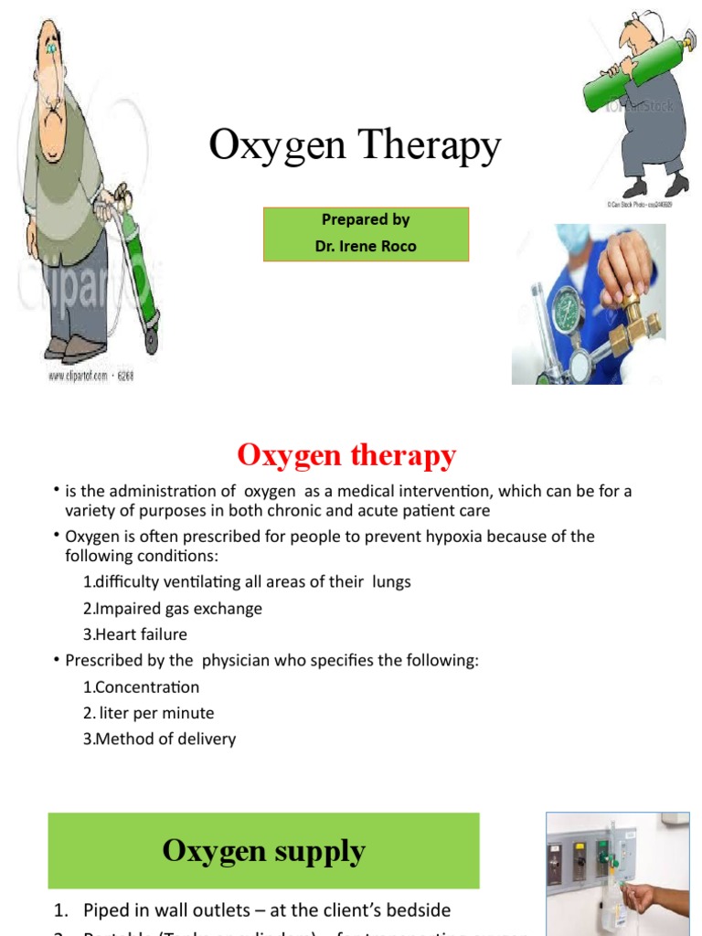 Lesson 5 - Oxygen Therapy | PDF | Equipment | Clinical Medicine