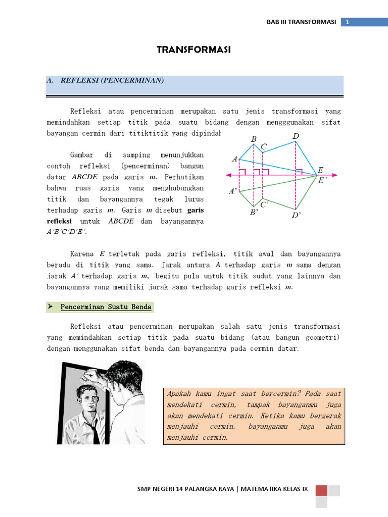 Transformasi (Materi) Full | PDF