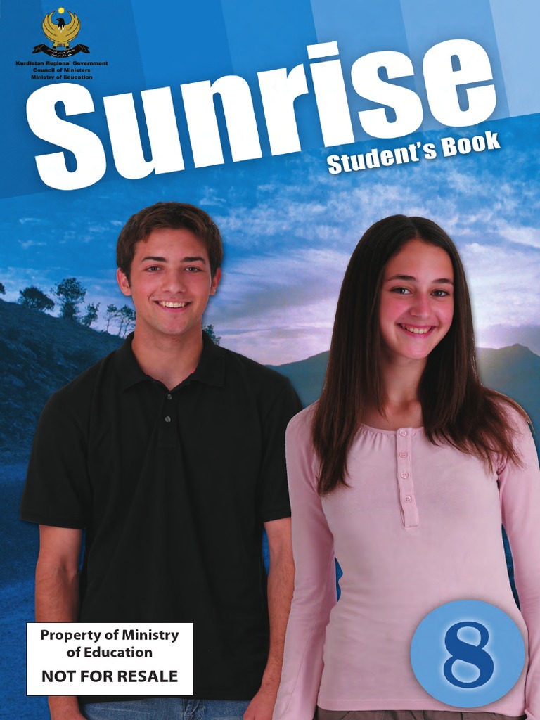 Welcome To Sunrise - A Bright New Look at English!: Not For Resale ...