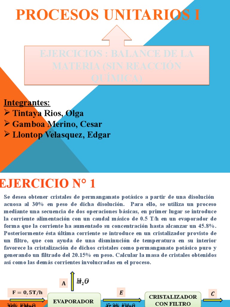 Procesos Unitarios I | PDF | Materiales | Física Aplicada e ...