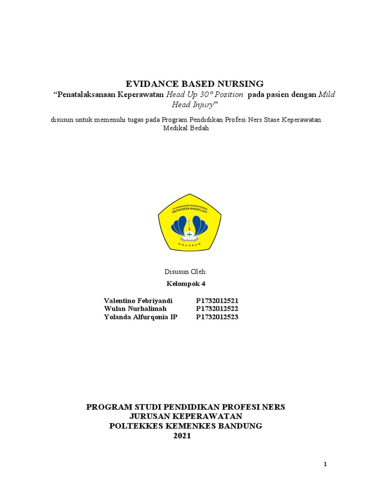 EBN 1, Kelompok 4-2 | PDF