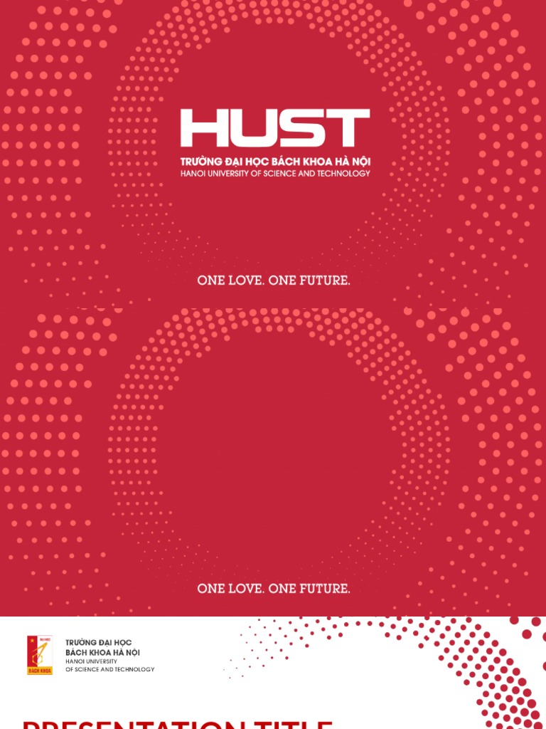 HUST PPT Template 2021 (Red 16x9) | PDF