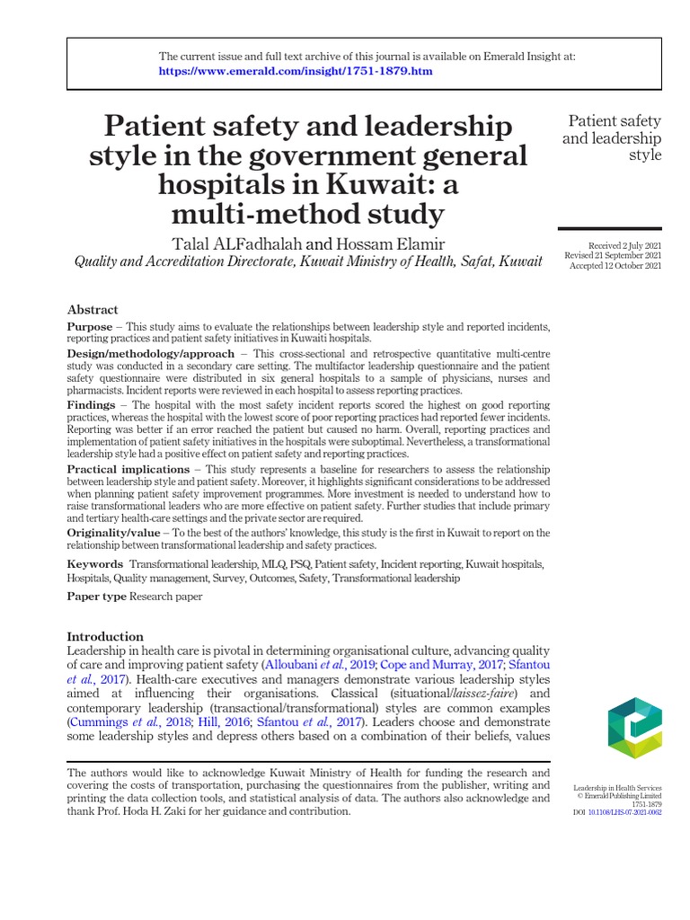 Patient Safety Solutions | PDF | Patient Safety | Health Care