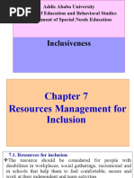 Inclusiveness Chapter One | PDF | Inclusion (Education) | Disability