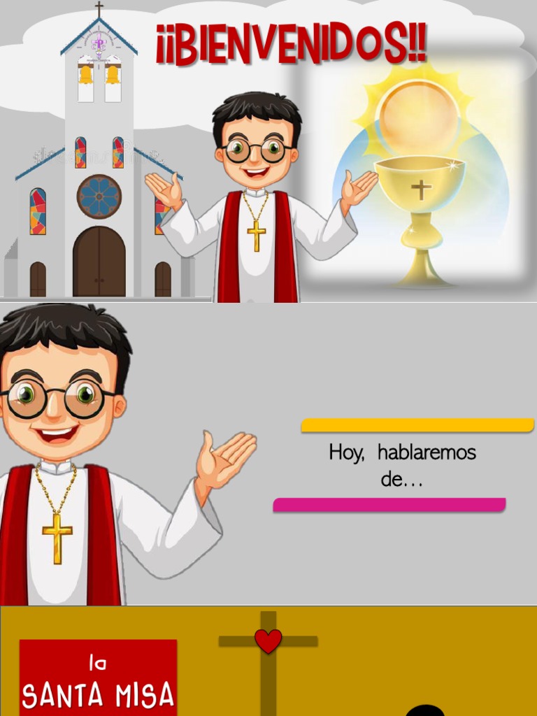 Santa Misa Explicada Parte I | PDF | Misa (liturgia) | eucaristía