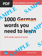 German Verbs A1 | PDF