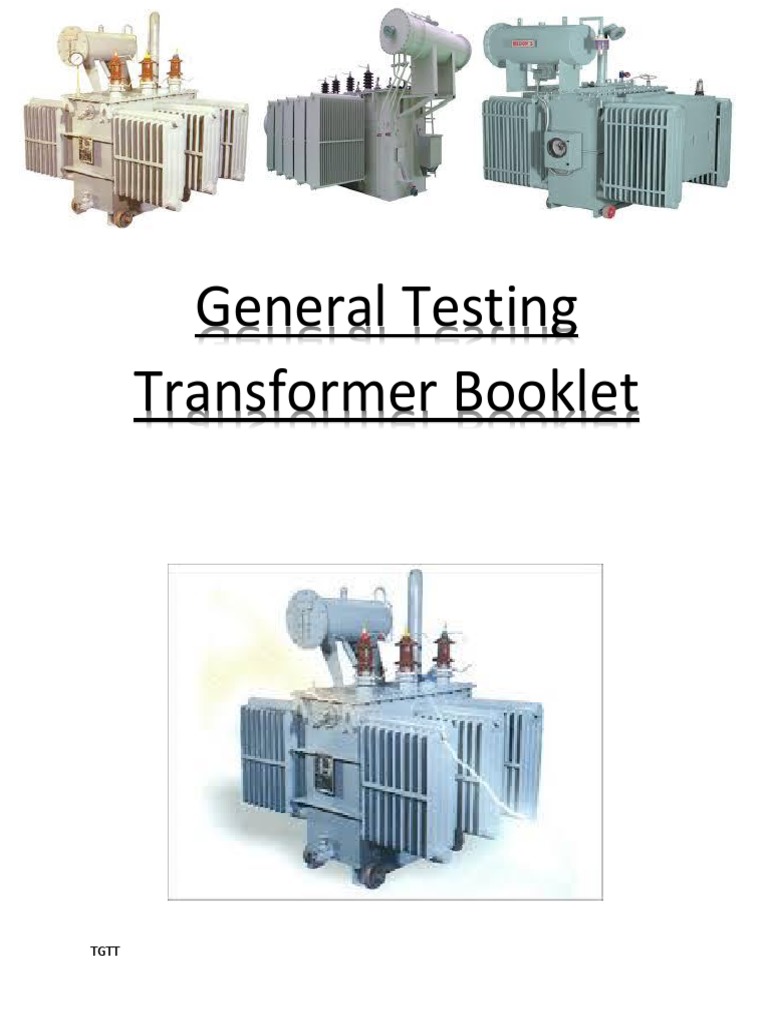 Transformer Testing Procedures Guide | PDF | Transformer | Relay