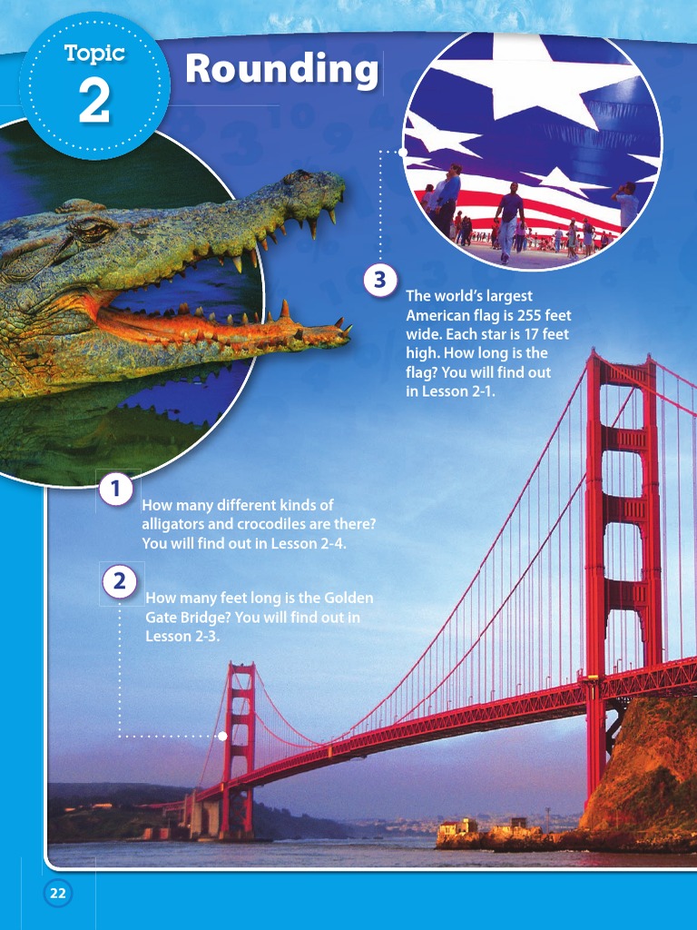 Envision Math 3th GR Topic 2 | PDF | Reason | Numbers