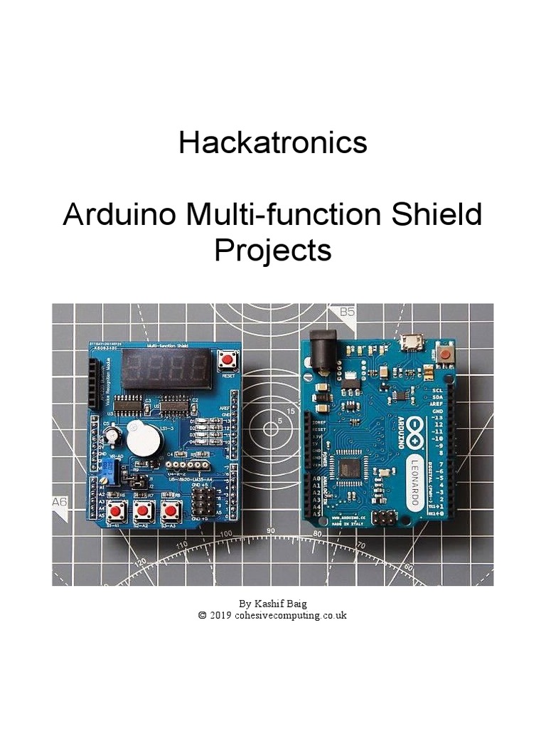 Hackatronics Arduino Multi Function Shield | PDF | Arduino | Timer