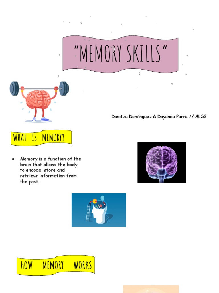 "Memory Skills": Danitza Domínguez & Dayanna Parra // ALS3 | PDF