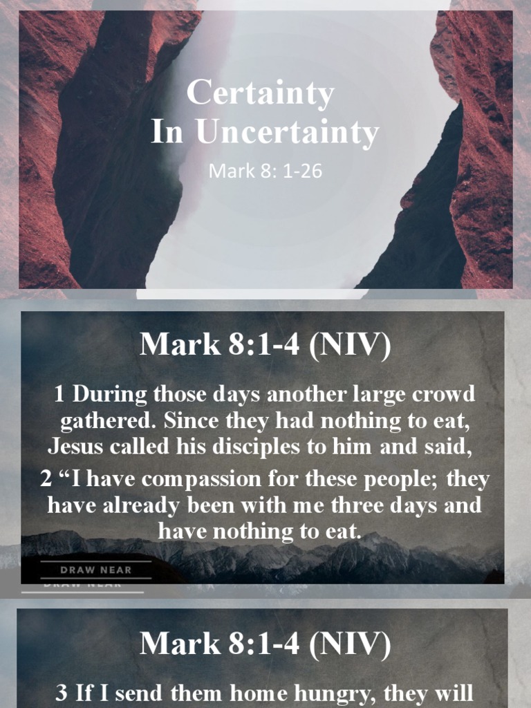 Certainty in Uncertainty | PDF | Jesus | Religious Belief And Doctrine