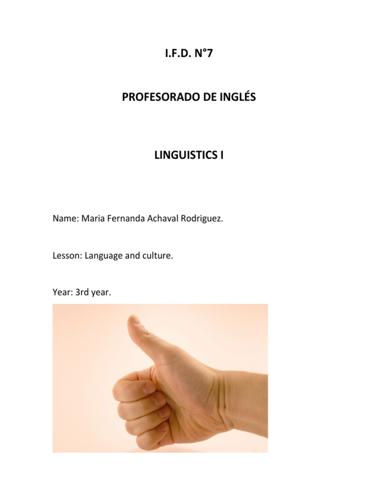 Language and Culture | PDF | Human Communication | Cognitive Science