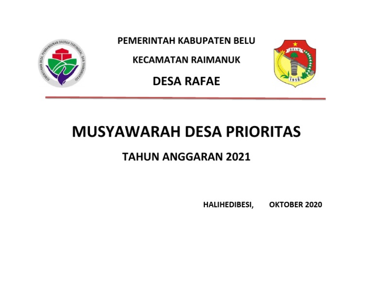 Spanduk Musdes | PDF