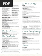 La Mercerie Full Menus | PDF | Foods | Beverages