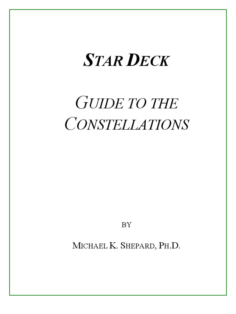 Constellation Guide | PDF