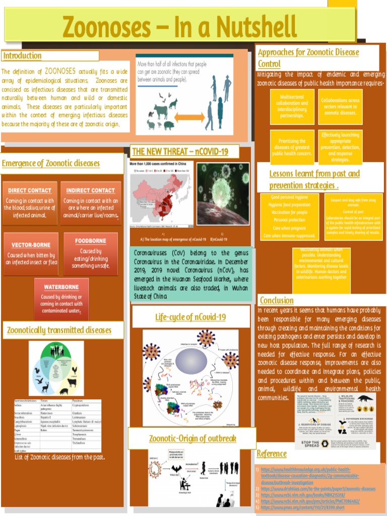 Zoonoses-In A Nutshell | PDF | Infection | Public Health