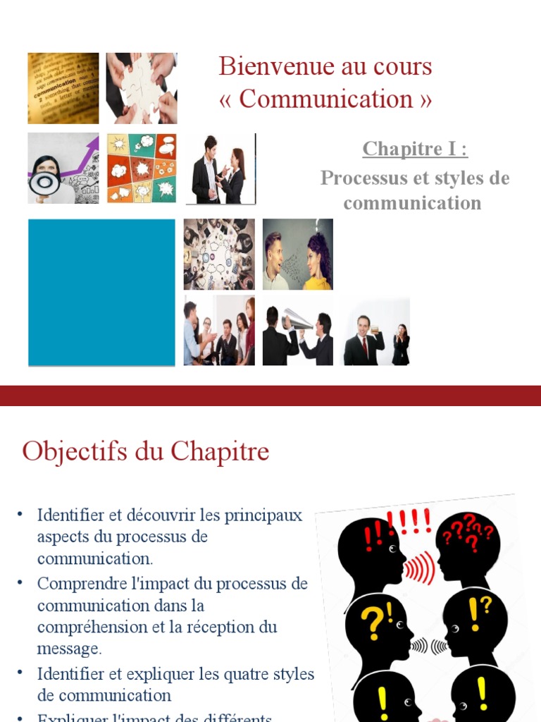 Styles et processus de communication | PDF | la communication ...