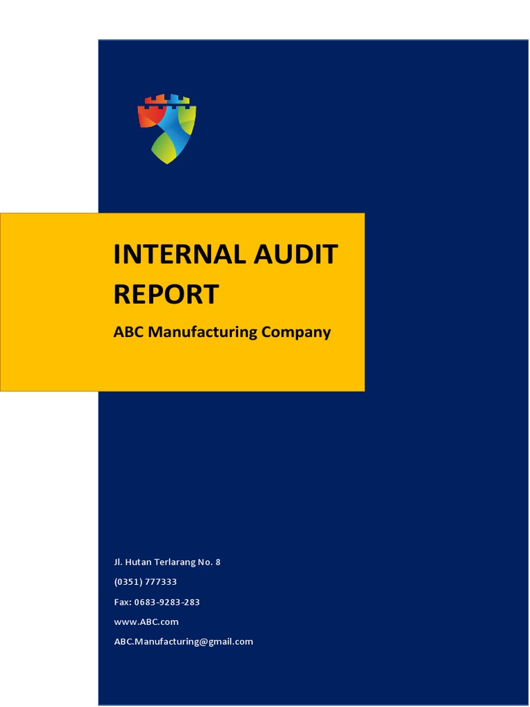 Internal Audit Report ABC | PDF | Audit | Safety