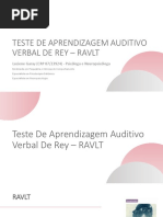HVLT R Manual | PDF | Aprendizado | Ciência cognitiva