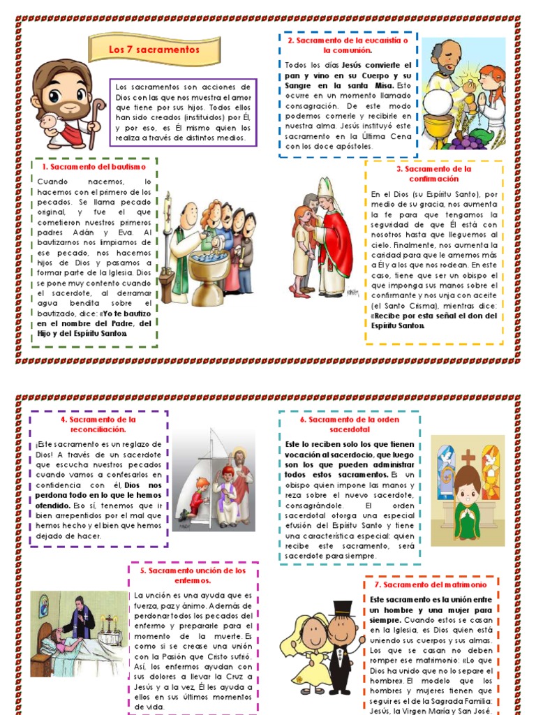Los Sacramentos | PDF | Sacramentos | eucaristía