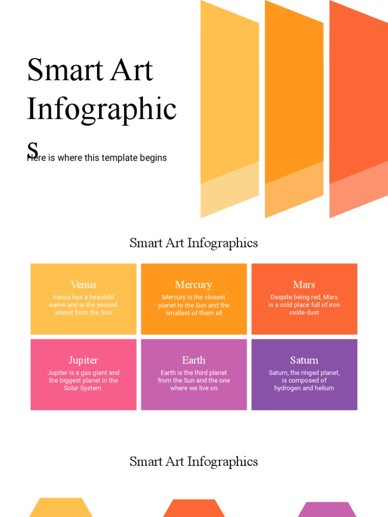 Smart Art Infographics by Slidesgo | PDF | Planets | Solar System