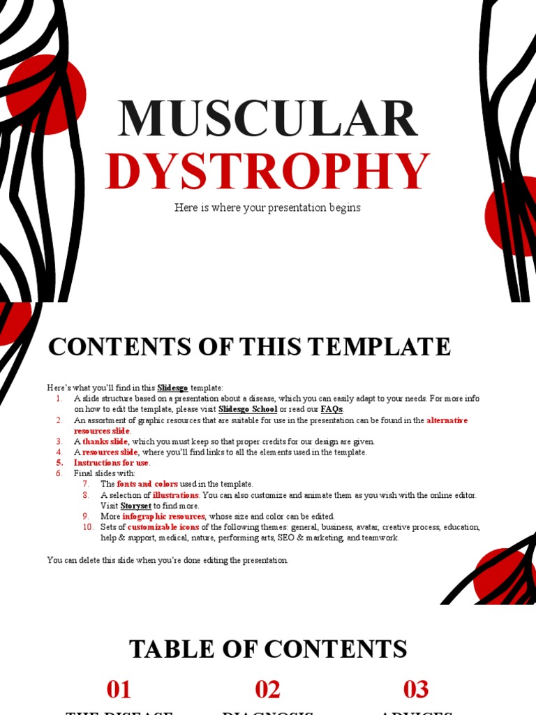 Muscular Dystrophy by Slidesgo | PDF | Planets | Solar System