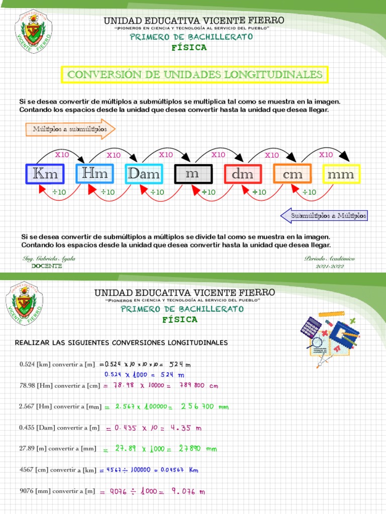 Unidades de Medida de Longitud | PDF | Metrología