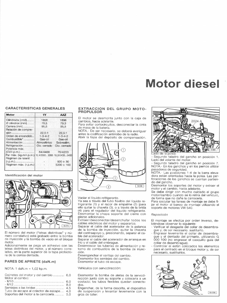 Manual Motor 1Y | PDF