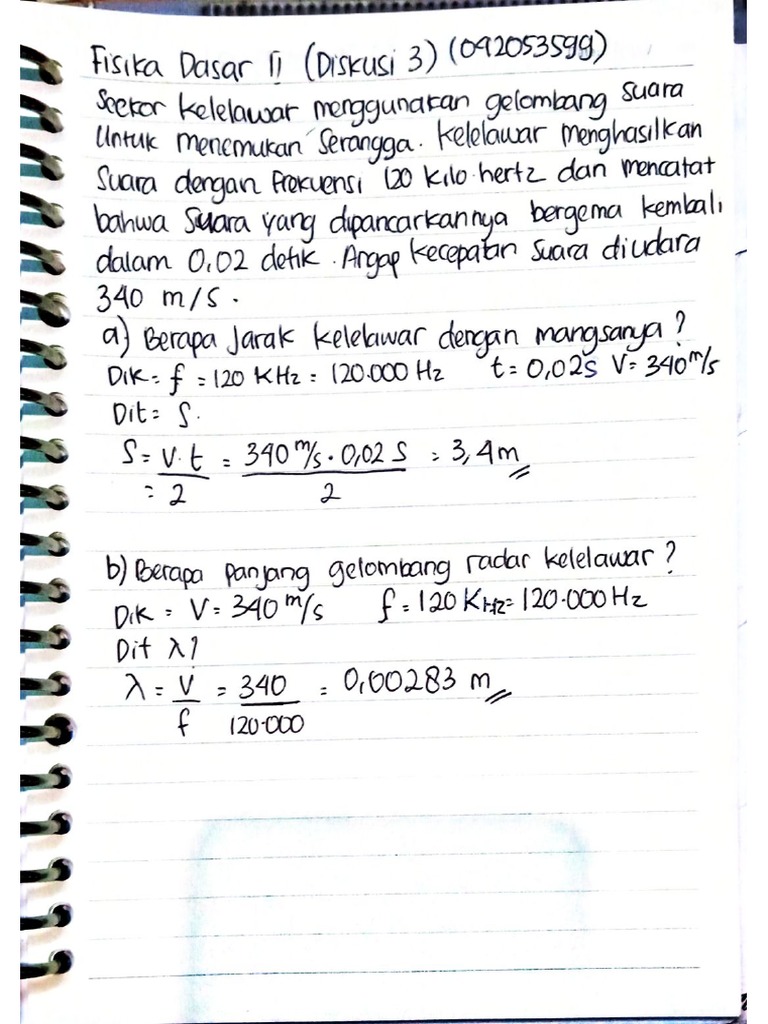 Diskusi 3 - Fisika Dasar 2 | PDF