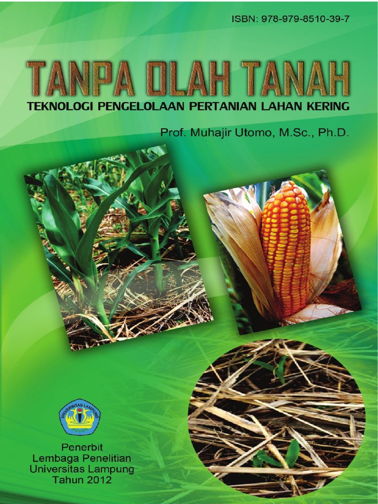 Tanpa Olah Tanah Teknologi Pengelolaan Pertanian Lahan Kering by Prof. Ir. Muhajir Utomo, M.SC ...