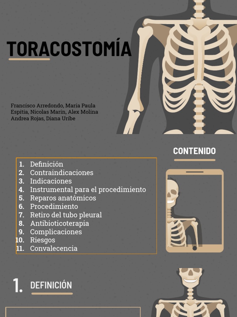 Guía sobre Toracostomía y Procedimientos | PDF | Enfermedades y ...