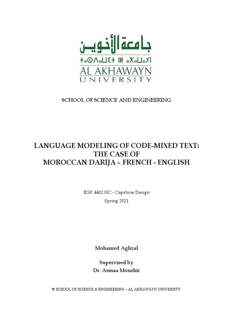 Language Modeling of Code-Mixed Text-1 | PDF | Principal Component ...