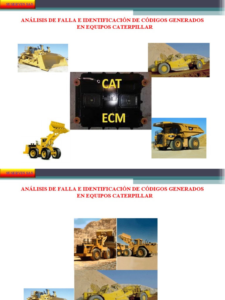 Presentacion Analisis de Falla y Codigos de Diagnostico en Equipos Caterpillar Autoguardado ...