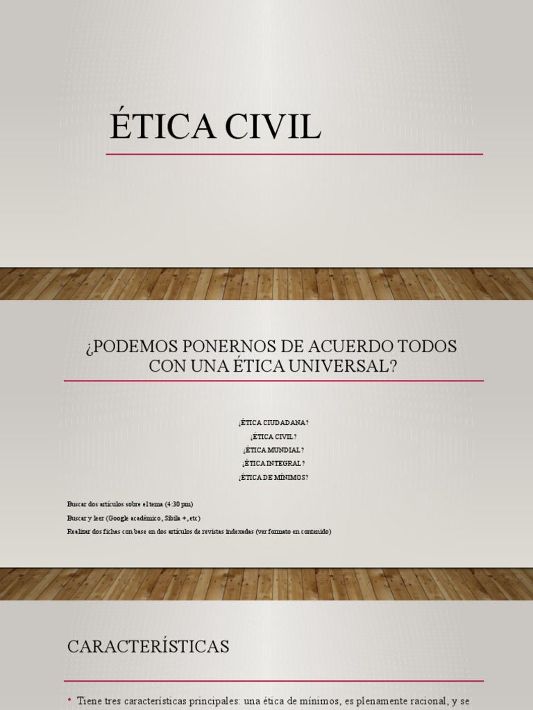 Etica Civil Con Examen Final | PDF | Derechos humanos | Teorías filosóficas