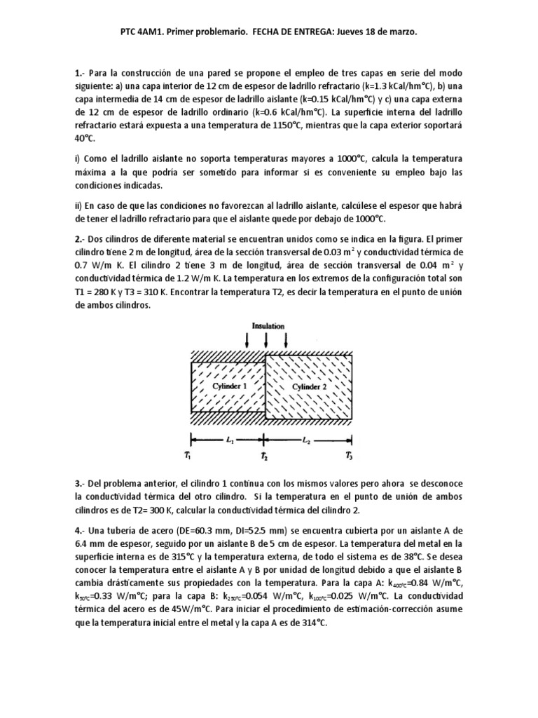 Primer Problemario PTC | PDF | Ciencia y matemáticas