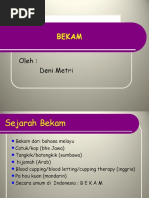 Materi Pengenalan PBI - USBN Ujian Standarisasi Bekam PBI | PDF