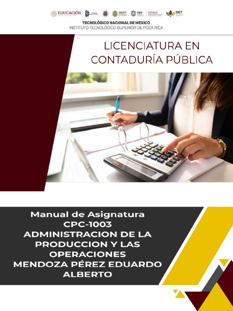 Manual Administracion de La Produccion y Operaciones | PDF | Gestión de ...