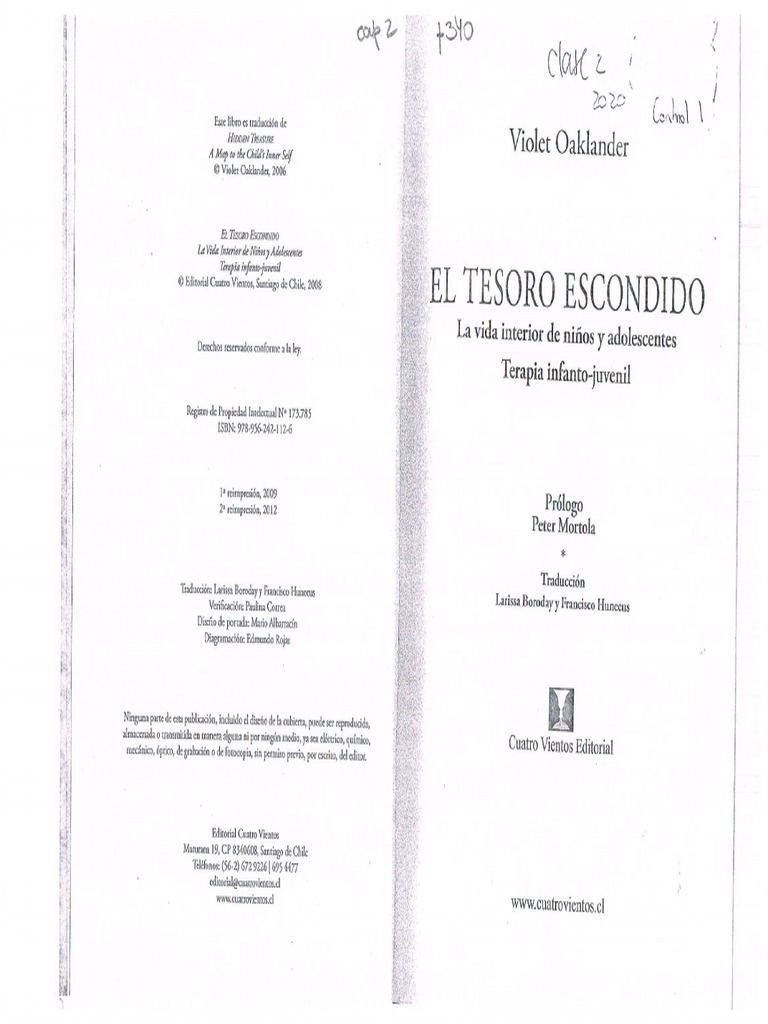 El Tesoro Escondido, Cap 2. Oaklander (2006) | PDF
