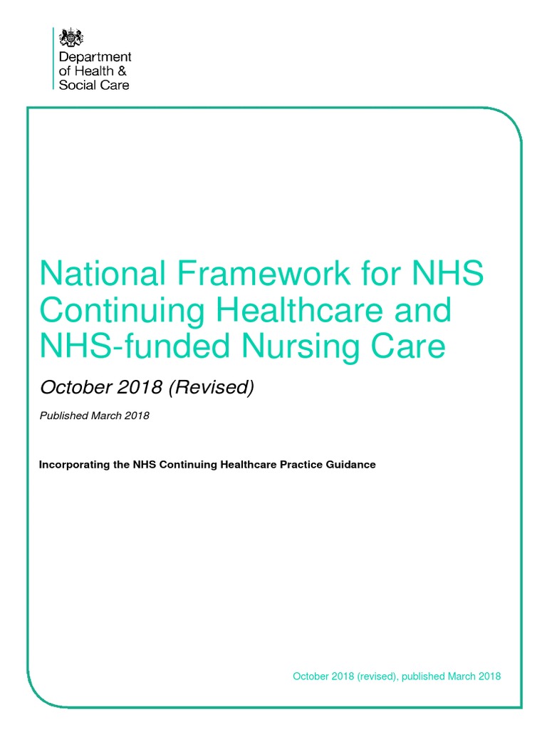 National Framework For CHC and FNC - October 2018 Revised | PDF ...