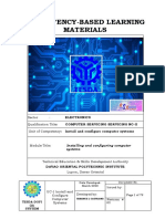 Css NC II (Coc 1) - CBLM | PDF | Computer Data Storage | Usb Flash Drive