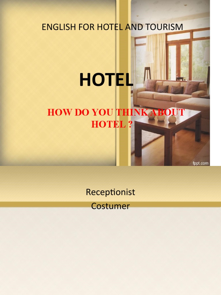 PPT-PERHOTELAN - Autosaved | PDF | Hotel | Hospitality Industry