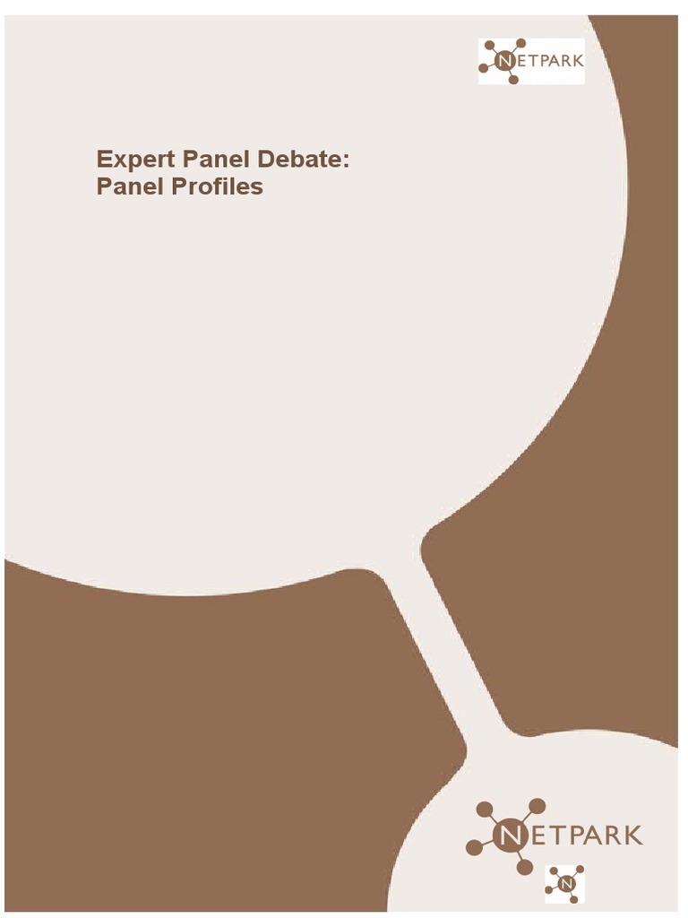Panel Profiles - Energy Debate | PDF | Renewable Energy | Nature