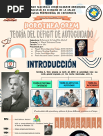 Teoría del Déficit de Autocuidado | PDF | Enfermería | Cuidado de la salud