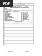 SCI - 201 Formulario | PDF