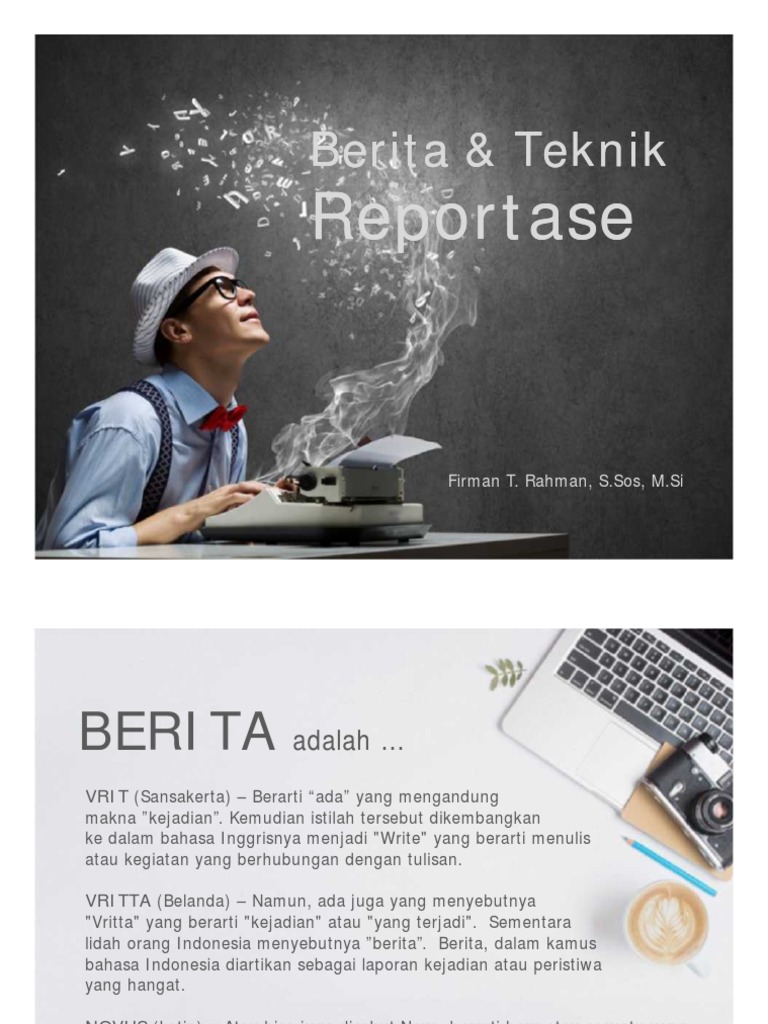 Berita Dan Teknik Reportase | PDF