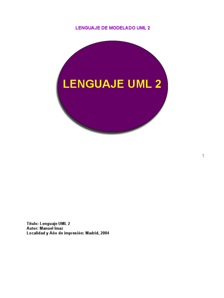 Lenguaje Uml 2 Parte 1 | PDF | Lenguaje de modelado unificado | Software