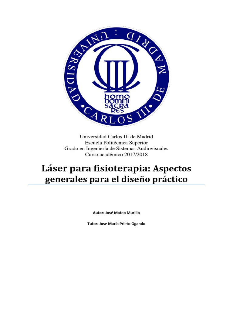 TFG Jose Mateo Murillo | PDF | Láser | Física