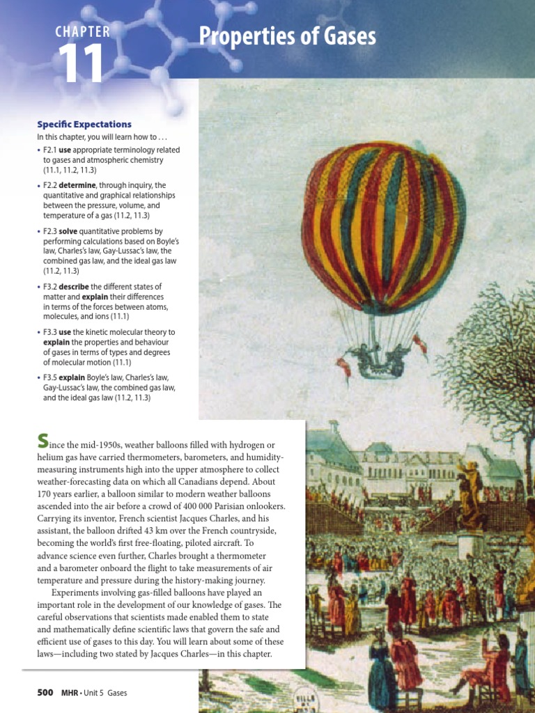 Understanding Gas Properties and Laws | PDF | Gases | Pascal (Unit)